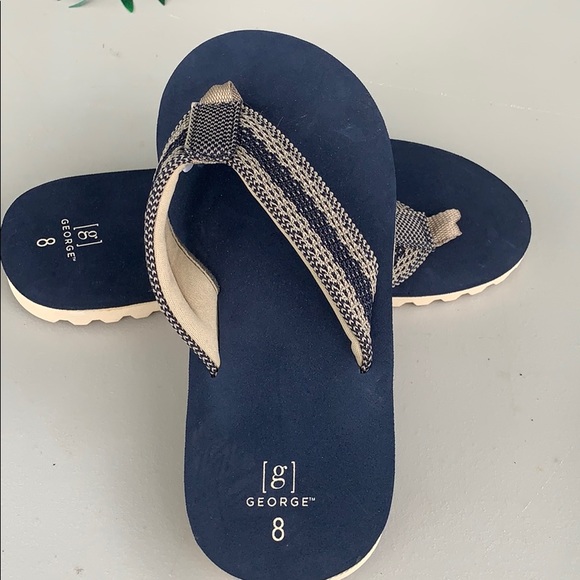 George | Shoes | Mens Knit Flip Flop New | Poshmark